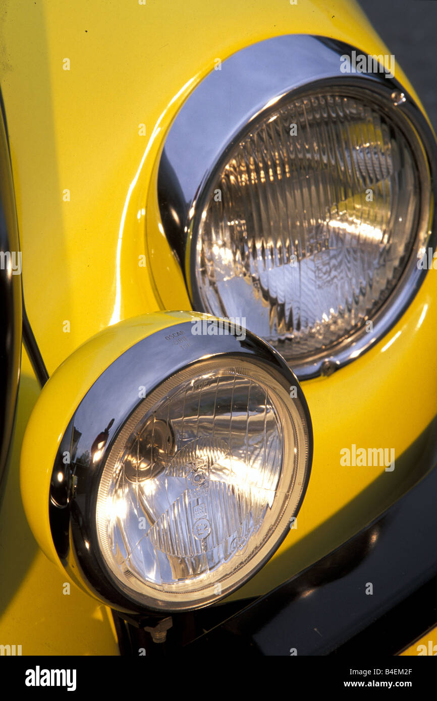 Car, VW, Volkswagen, beetle 1303, yellow-black, compact, sub-compact ...