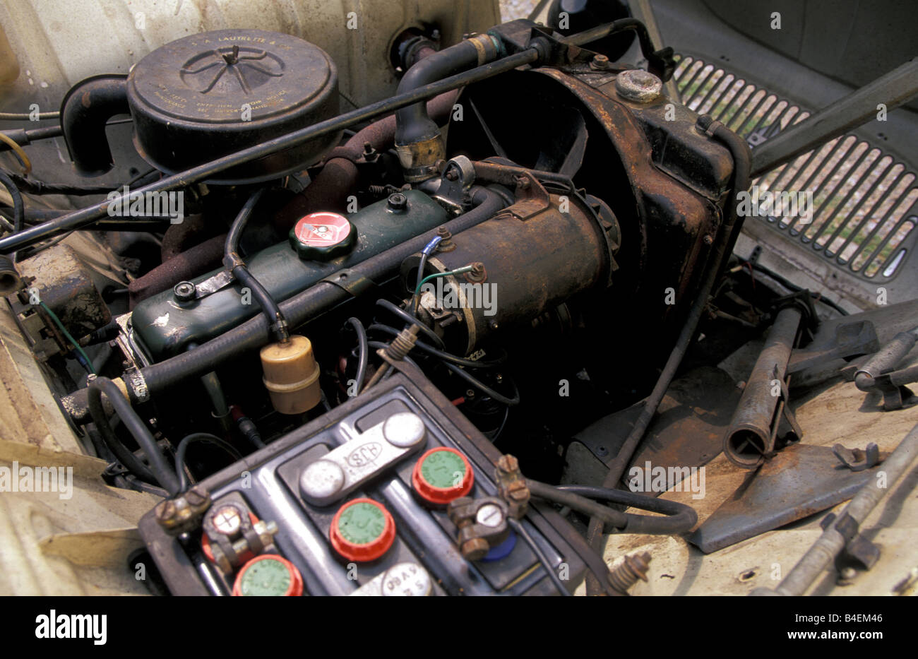 Car, Renault 4, model year 1961-1992, this car approx. model year 1963 ...