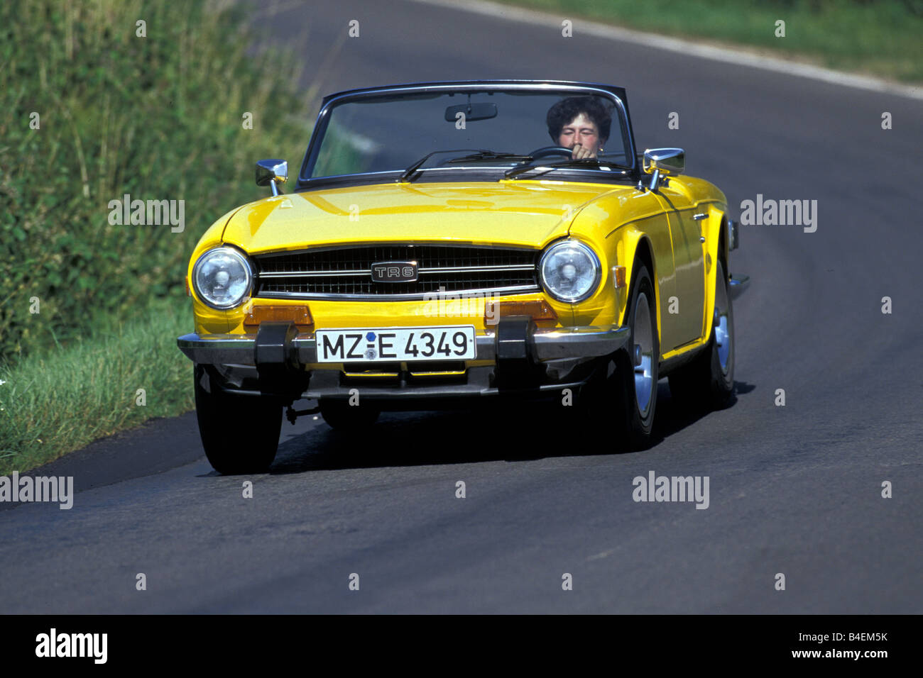 Convertible car driving tr hi-res stock photography and images - Alamy