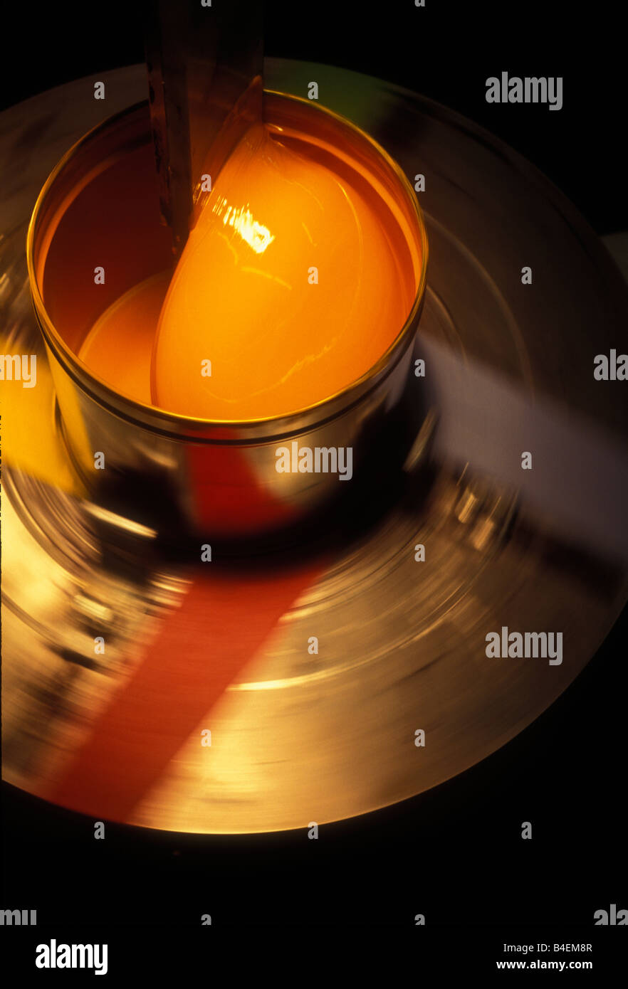 mixing paint ink Stock Photo - Alamy