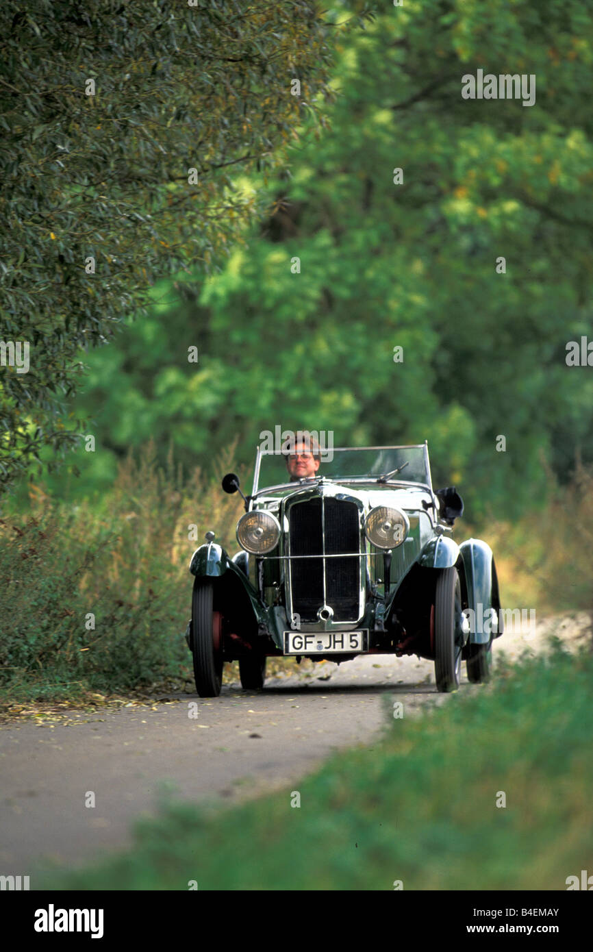 Car, Rover 10, 25 Nizam Sports, model year 1931-1032, dark-green ...