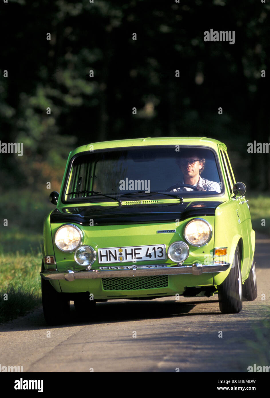 Car, Simca Rallye II, compact, sub-compact, model year 1972-1975, old ...