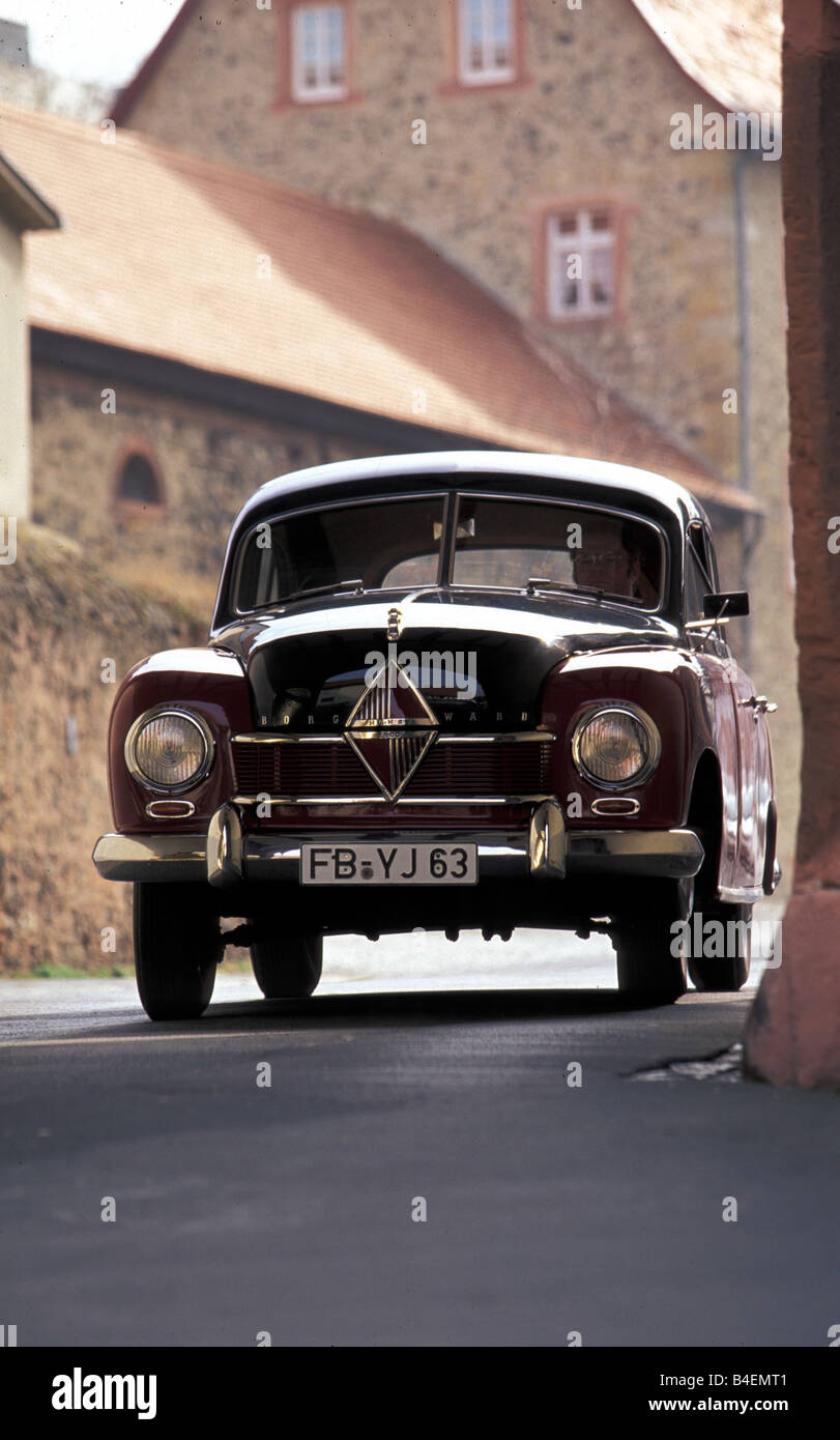 Car, Borgward Hansa 1500, vintage car, 1940s, fourties, 1950s, fifties ...