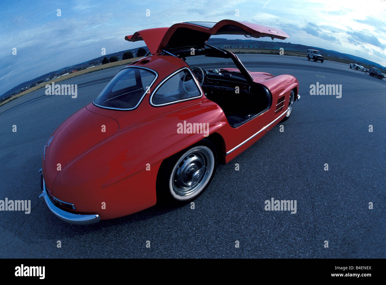 Car, Mercedes 300 SL, sports car, model year 1954-63, vintage car ...