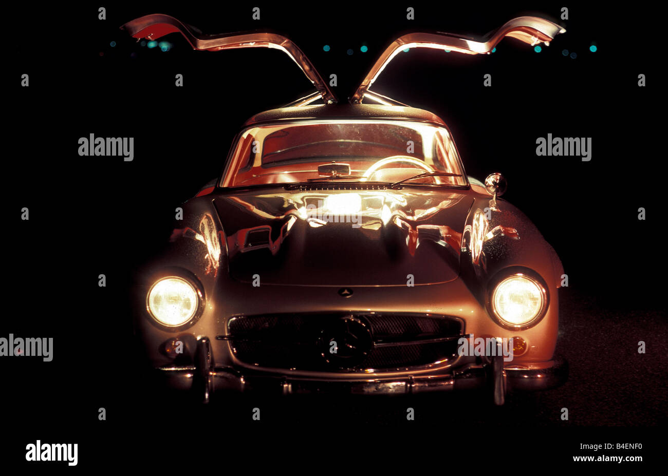 Car, Mercedes 300 SL, sports car, model year 1954-63, vintage car ...