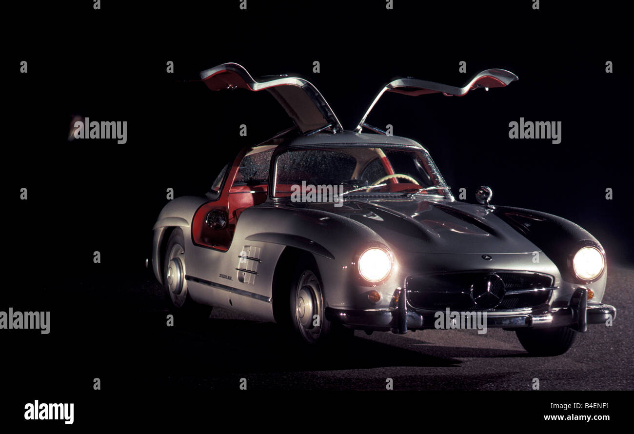 Car, Mercedes 300 SL, sports car, model year 1954-63, vintage car ...