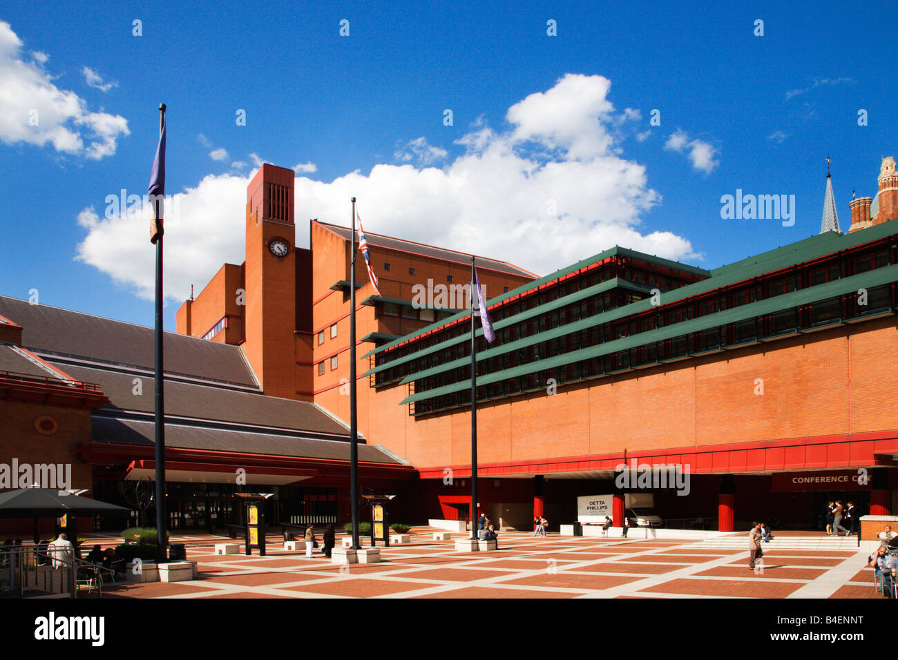 The British Library London England Stock Photo - Alamy