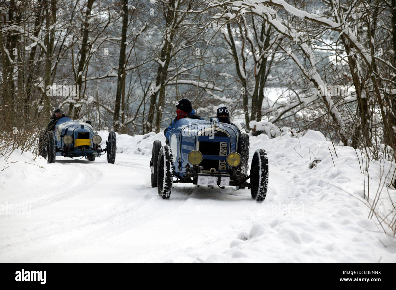 Car, vintage car, snow, race, Cycle Cars, winter, driving, landscape ...