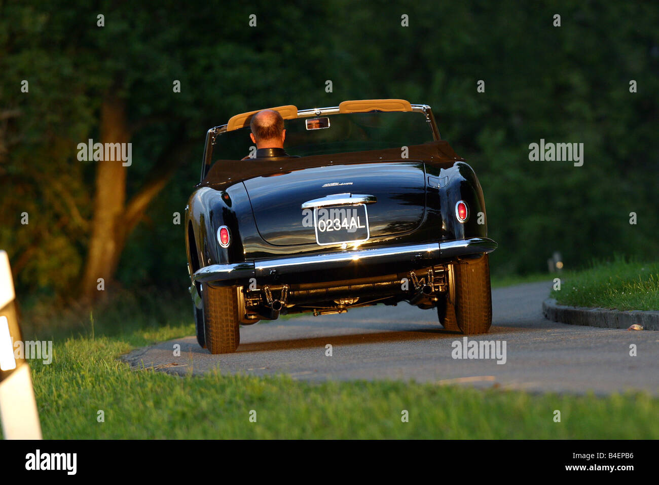 Car, Ferrari 342 America convertible, model year 1952, Pinin Farina ...