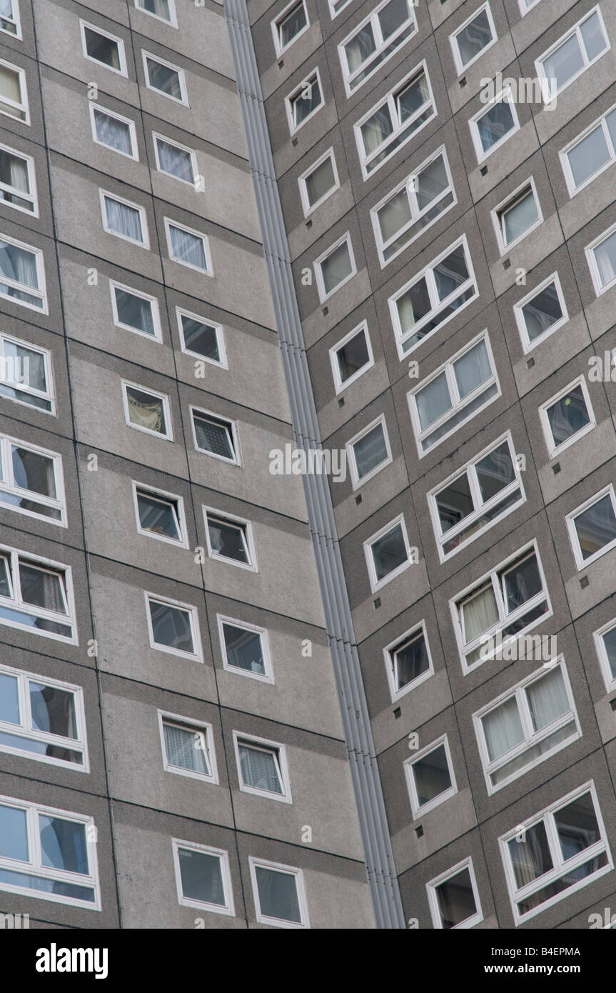 Sandown Court 1960 s brutalist concrete architecture high rise tower ...