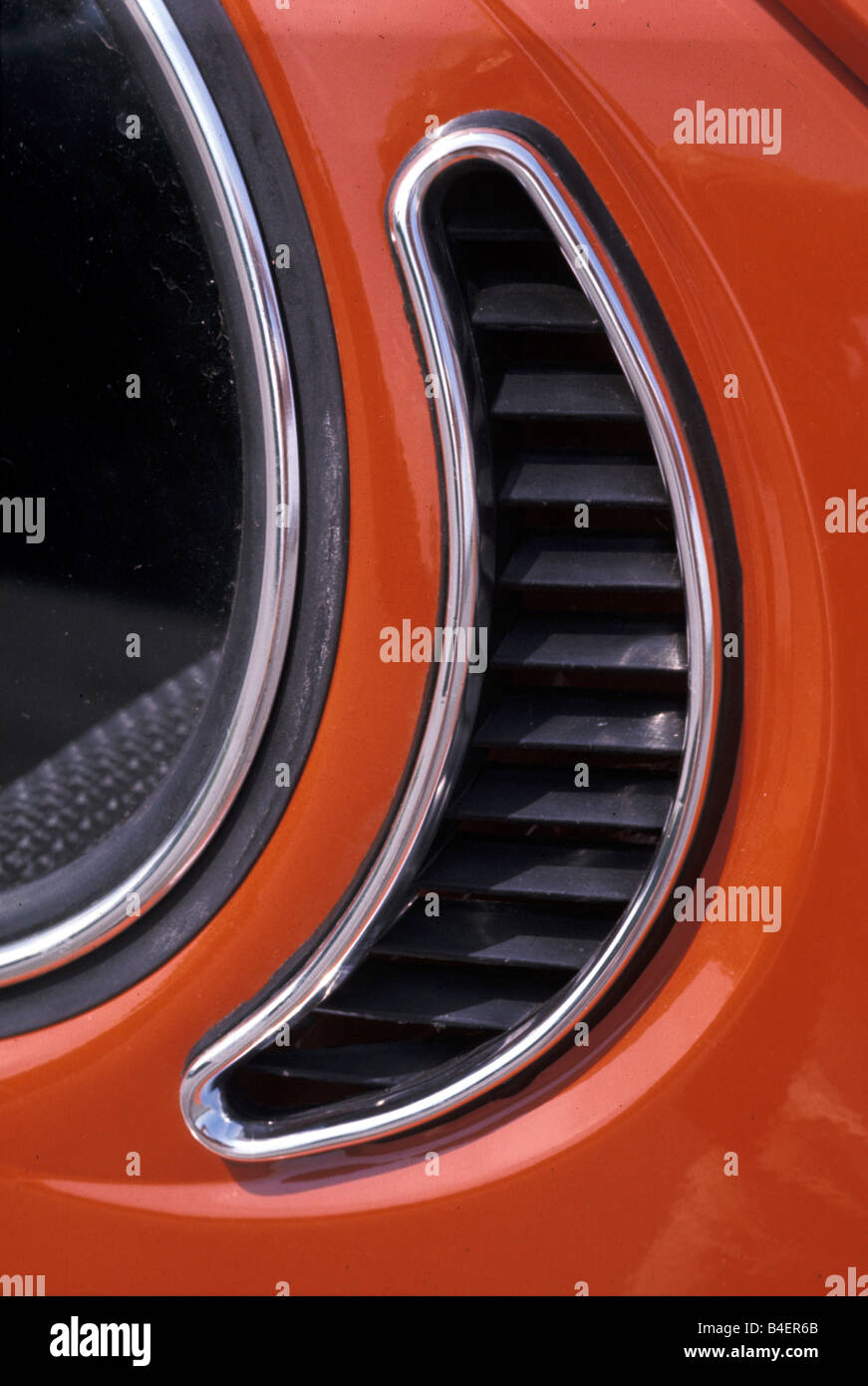 Car, VW, Volkswagen, beetle 1302, orange, compact, sub-compact, small ...