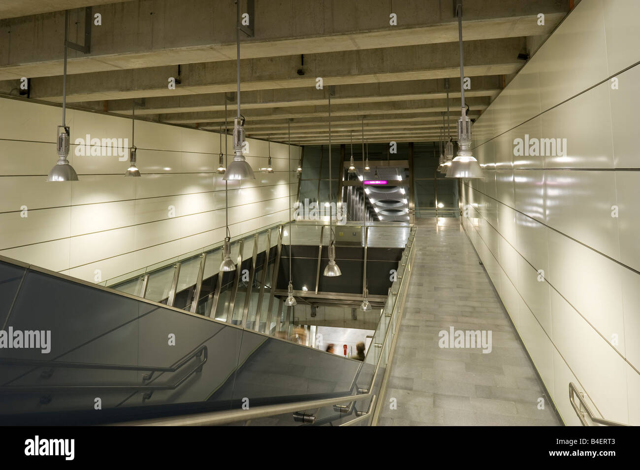 Vienna U2 Underground Station Praterstern Stock Photo - Alamy