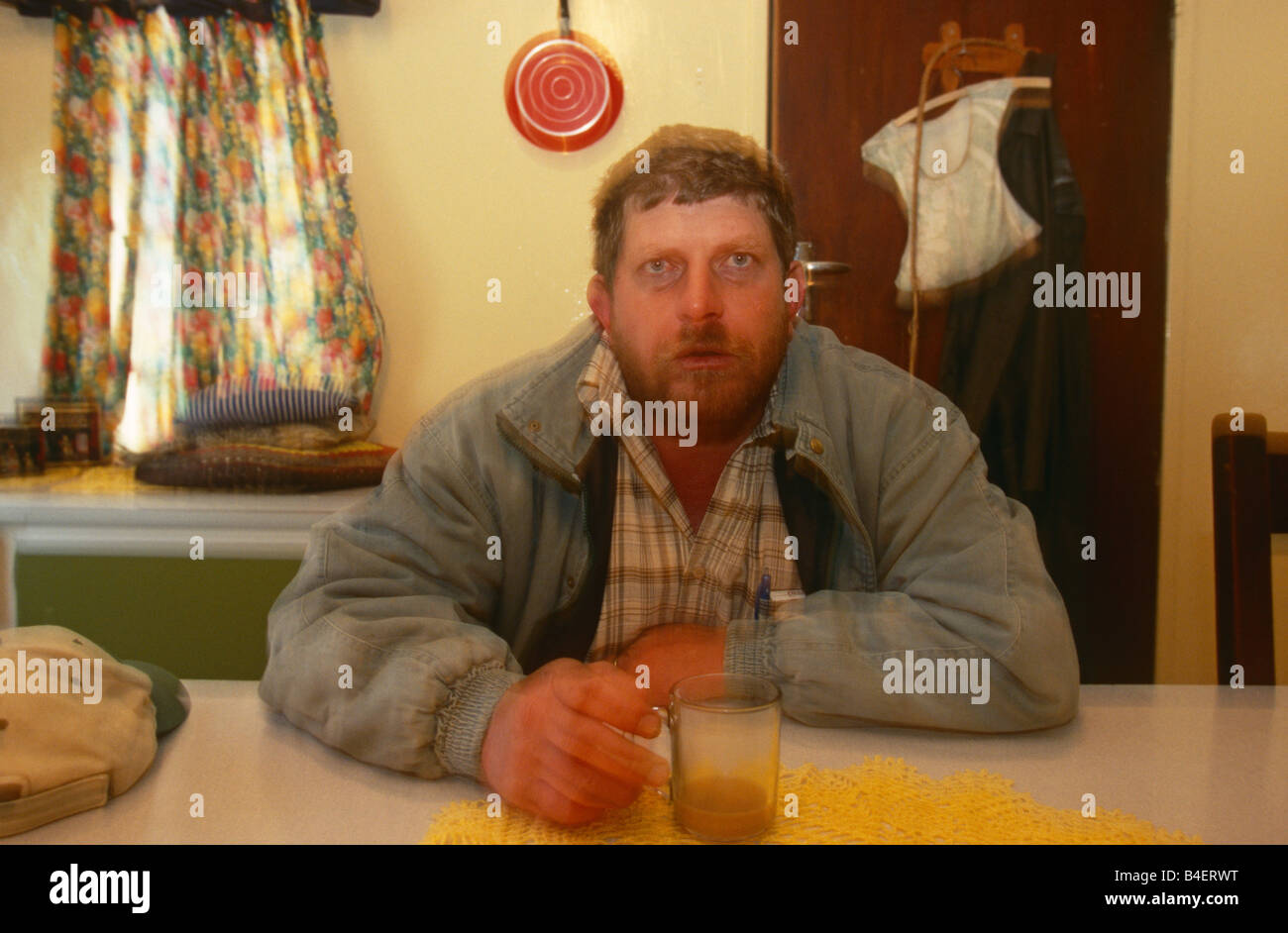 A white farmer at home in rural South Africa Stock Photo - Alamy