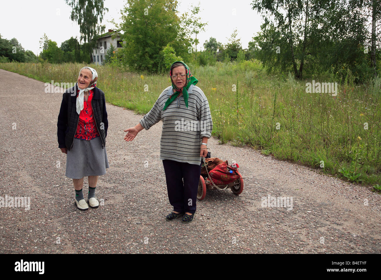 Remigrated residents of the restricted radioactive zone near Gomel ...