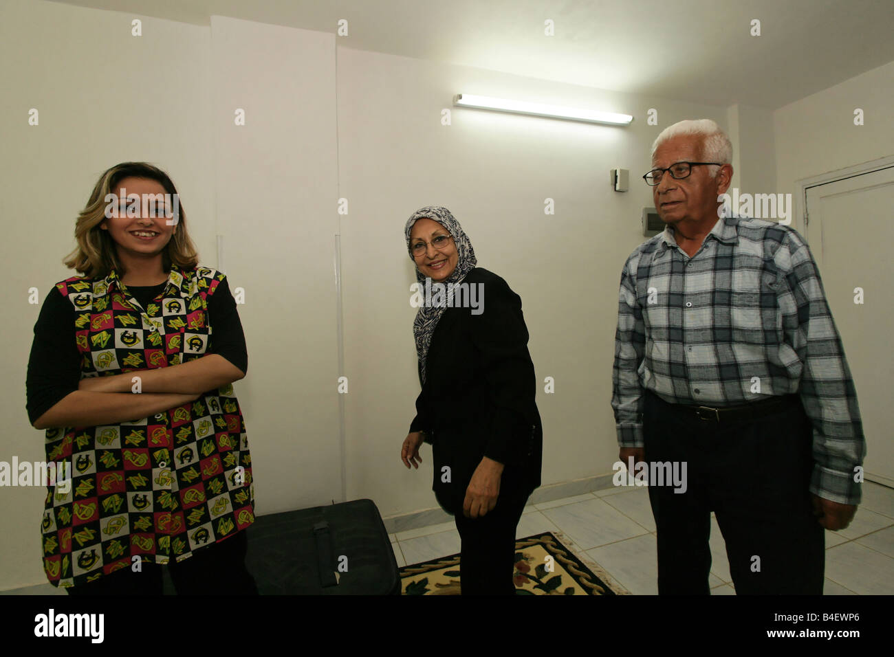 Iraqi refugee family home in hi-res stock photography and images - Alamy
