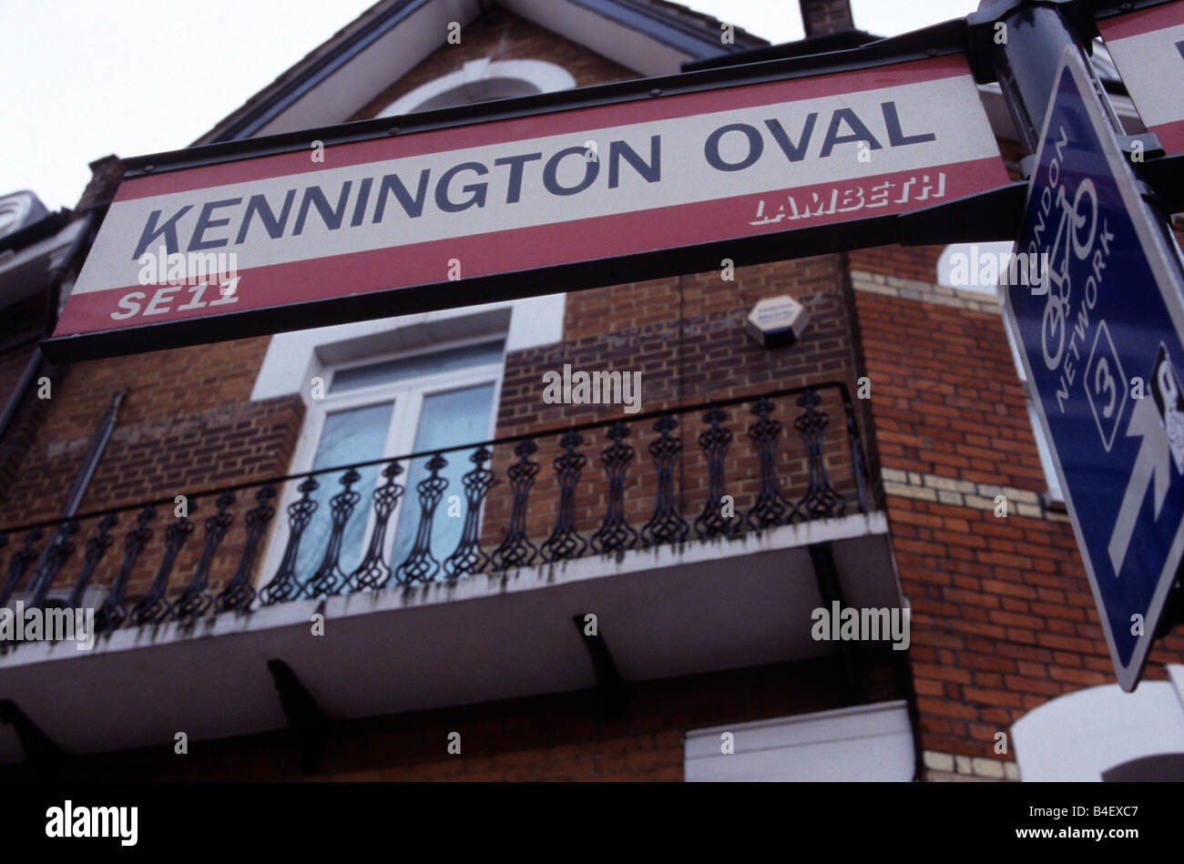 Signage of Kennington Oval cricket ground, London, England, UK Stock ...