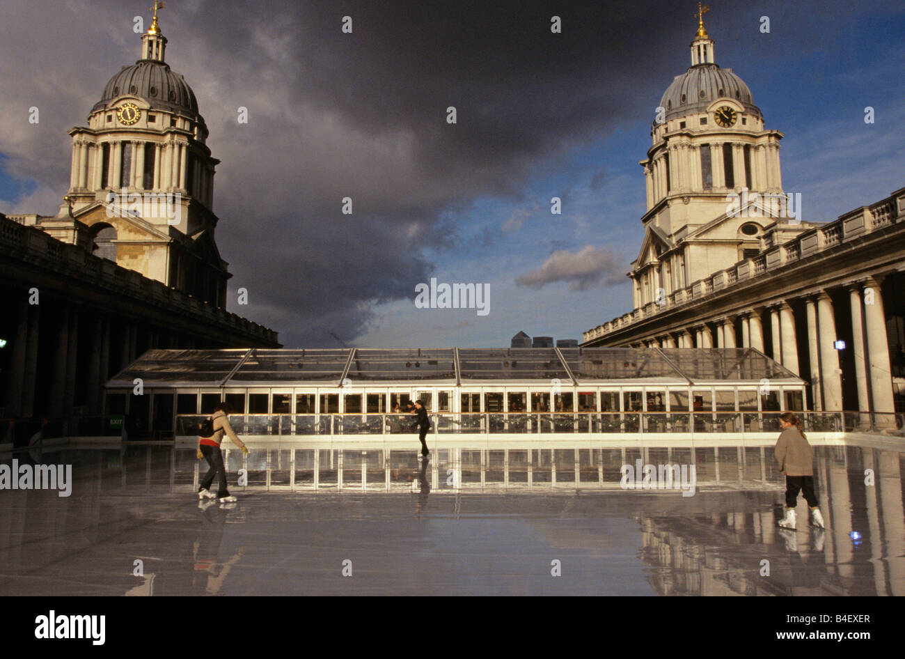 Greenwich Ice Rink, Old Royal Naval College, Greenwich, London, England ...