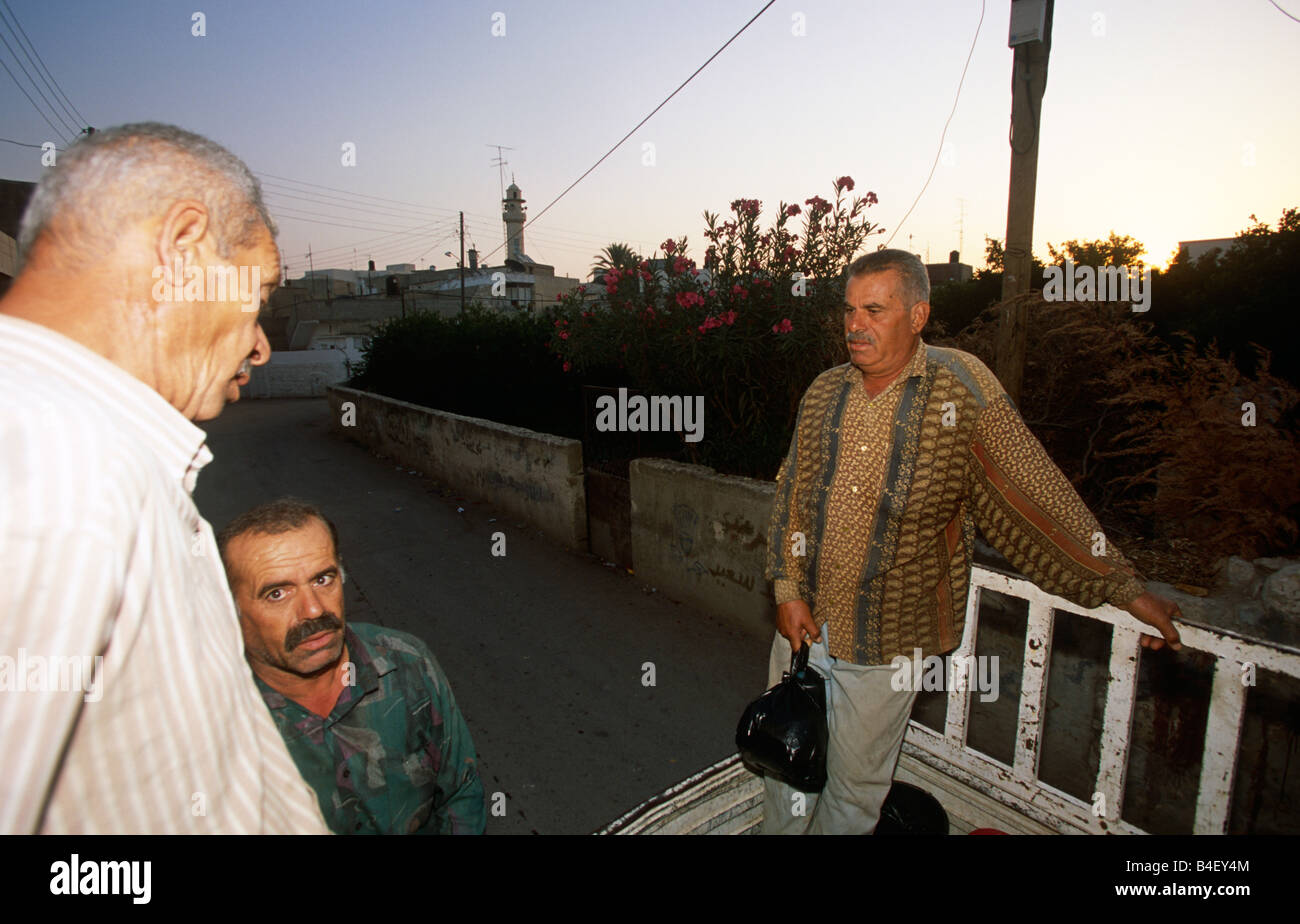 Palestinian men in Palestine Stock Photo - Alamy