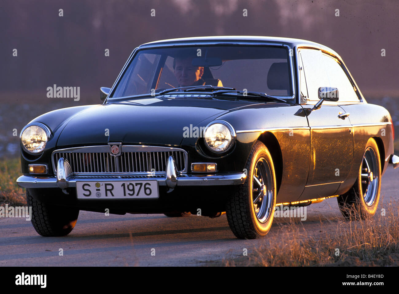 Car, MG B GT, Coupé, Coupe, vintage car, 1960s, sixties, black ...