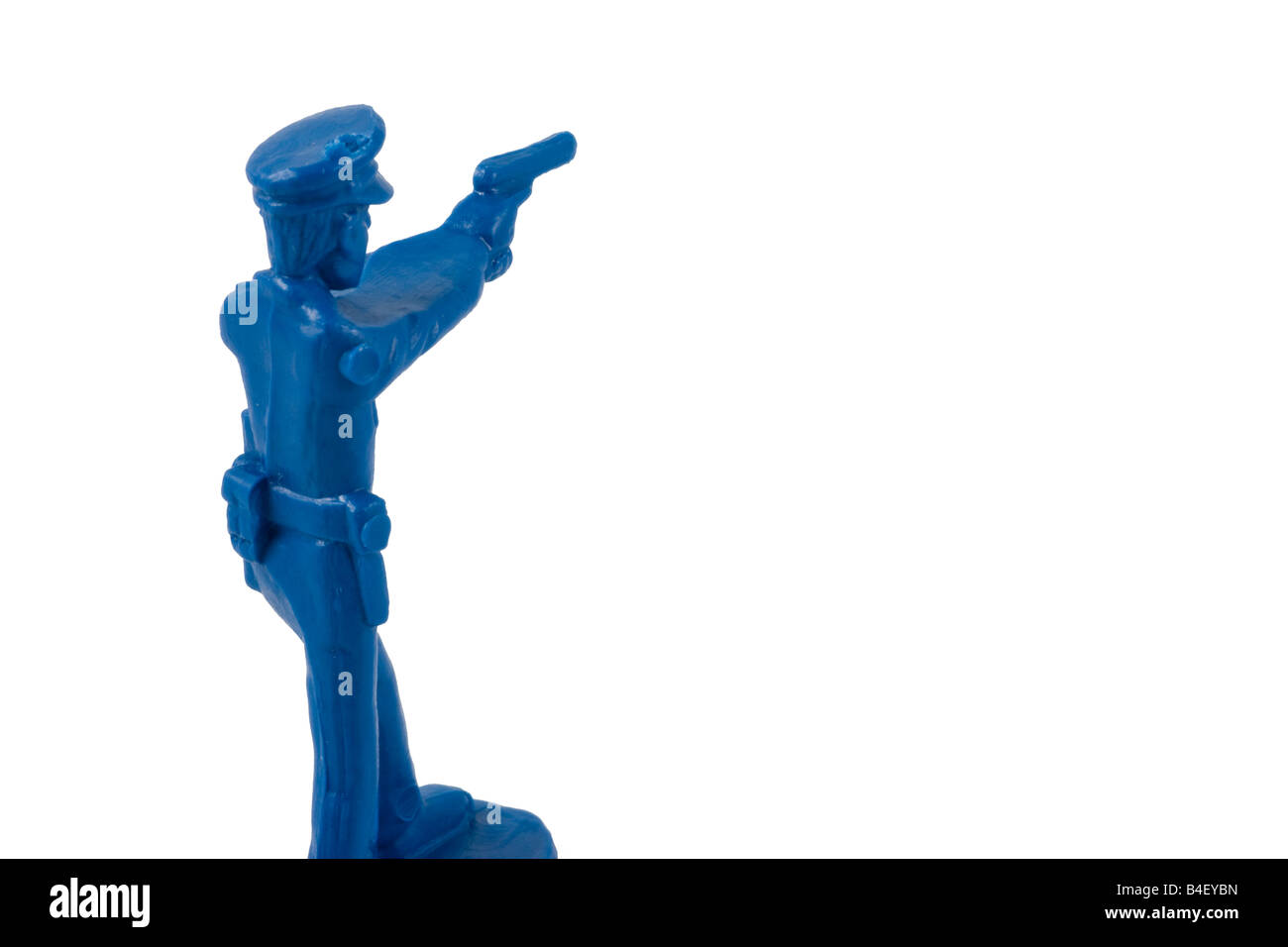 Plastic Police Figure Stock Photo - Alamy