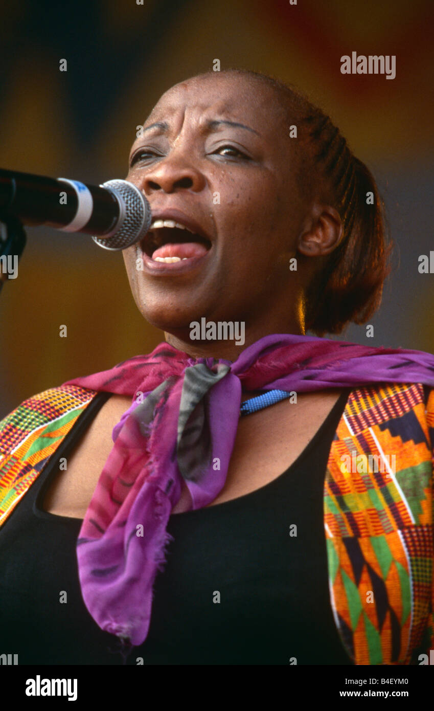 A singer performing in South Africa Stock Photo - Alamy