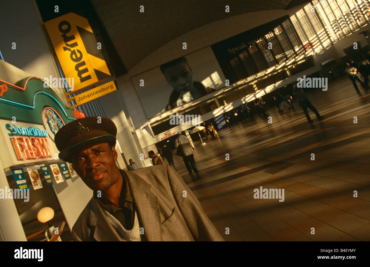 Commuters at train station, Johannesburg, South Africa Stock Photo - Alamy