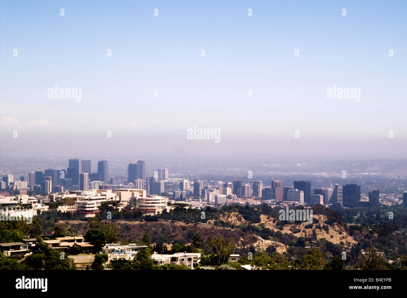 Skyline of Los Angeles, California Stock Photo - Alamy