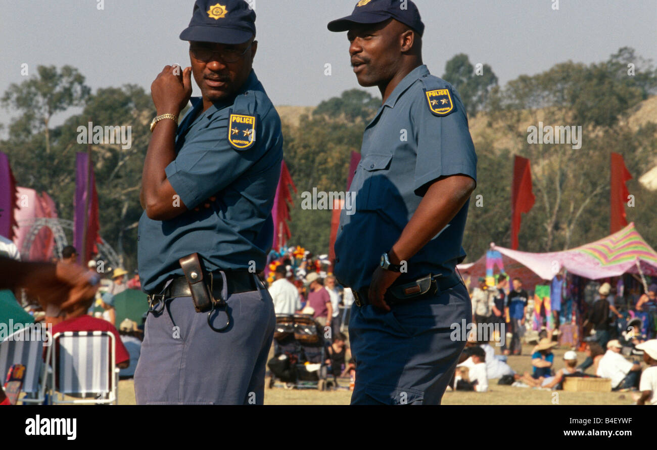 South african policemen hi-res stock photography and images - Alamy