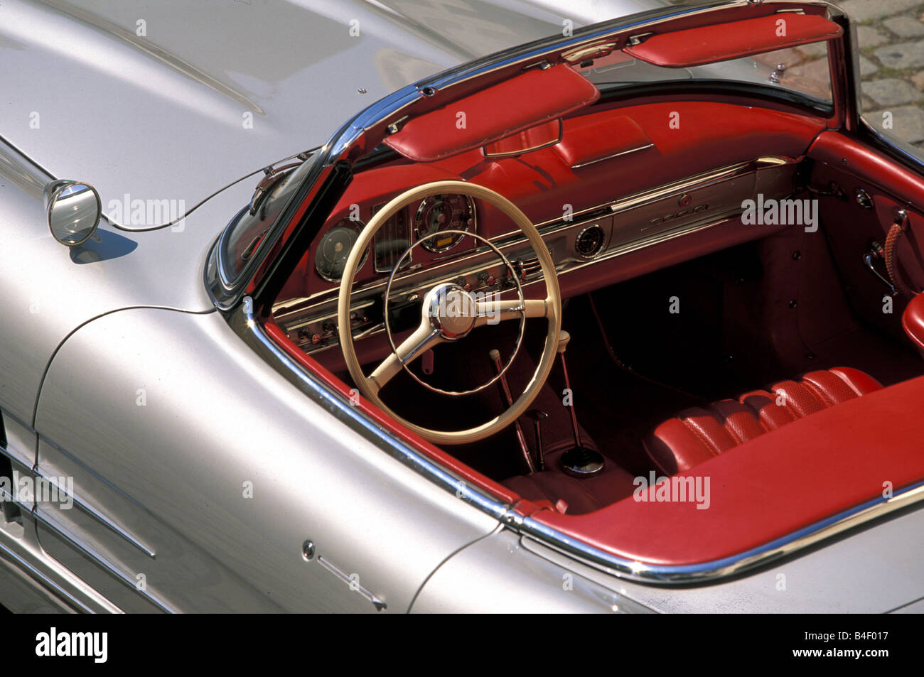 Car, Mercedes 300 SL Roadster, vintage car, model year 1957-1963, 1950s ...