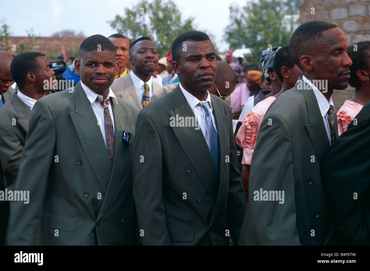 Guests at a wedding in South Africa Stock Photo - Alamy