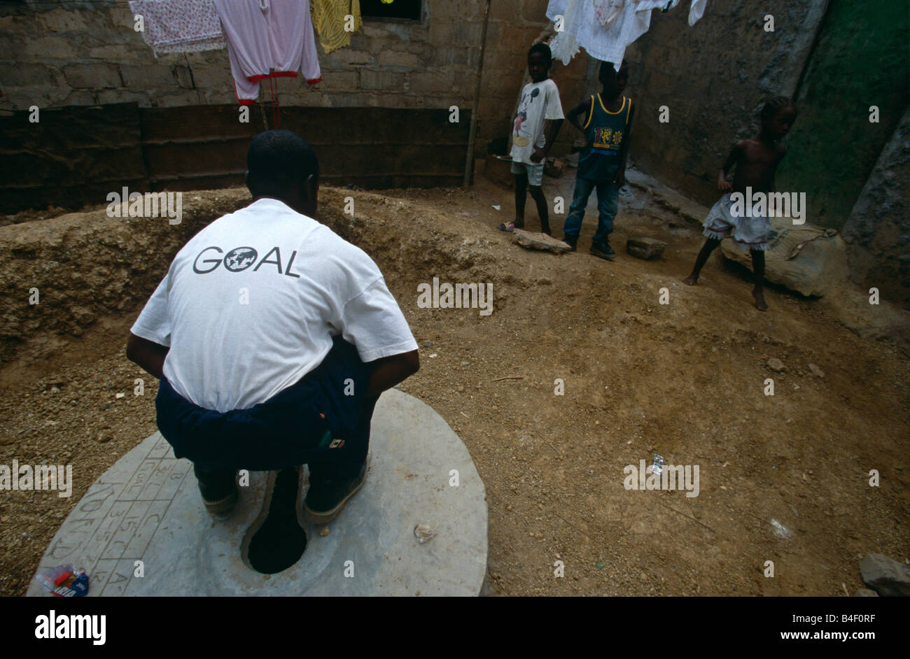 African outdoor toilet hi-res stock photography and images - Alamy