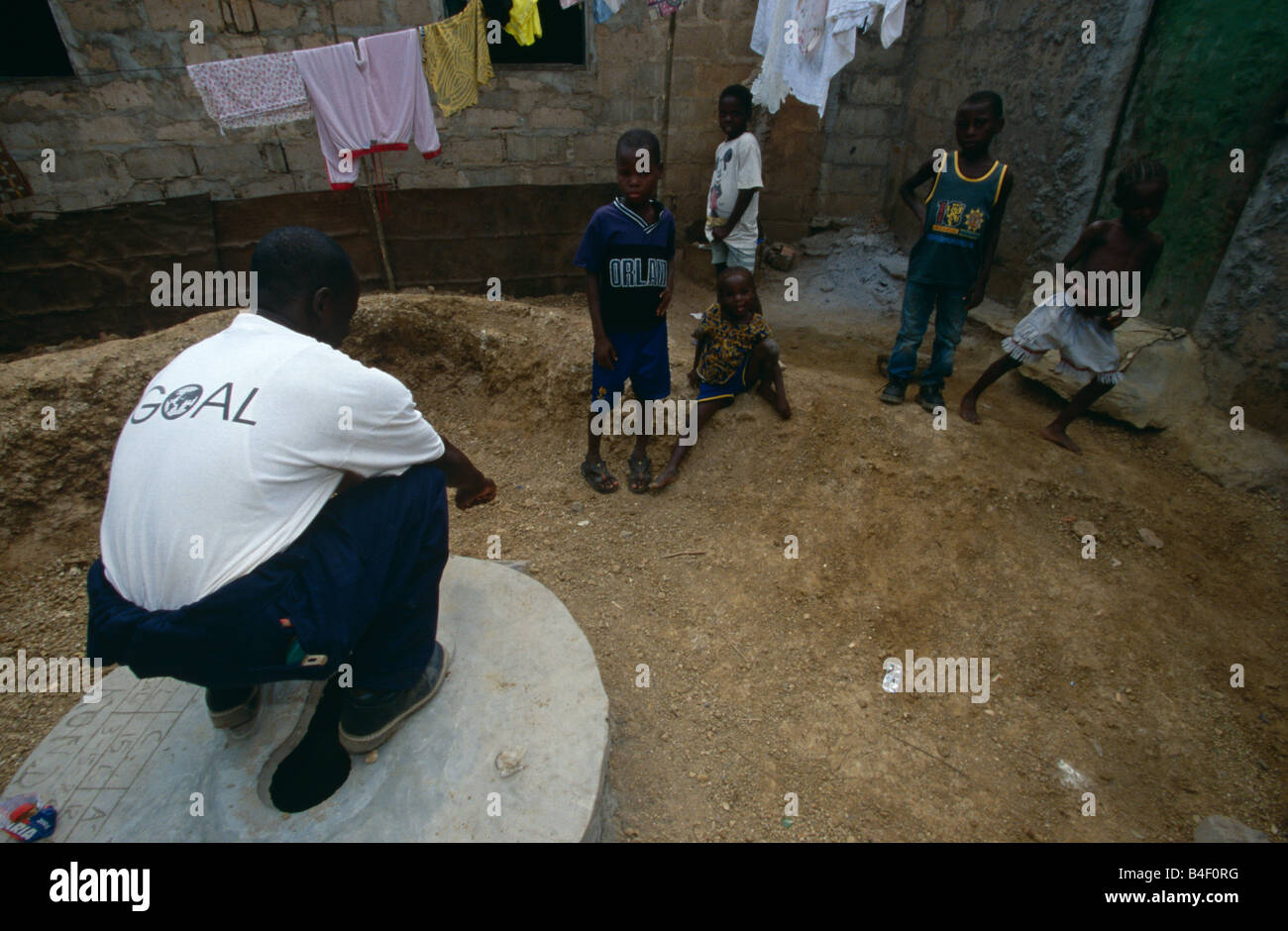African outdoor toilet hi-res stock photography and images - Alamy