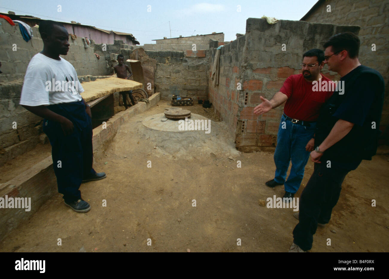 Construction project in Angola Stock Photo - Alamy