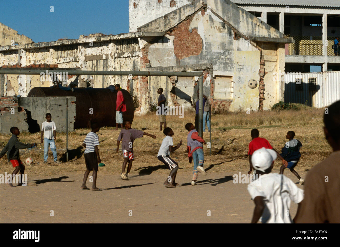Angola angolan children playing hi-res stock photography and images - Alamy