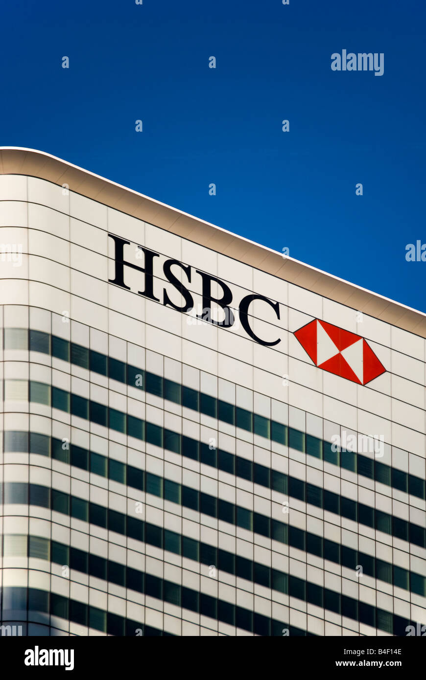 HSBC Headquarters, Canary Wharf, London Stock Photo - Alamy