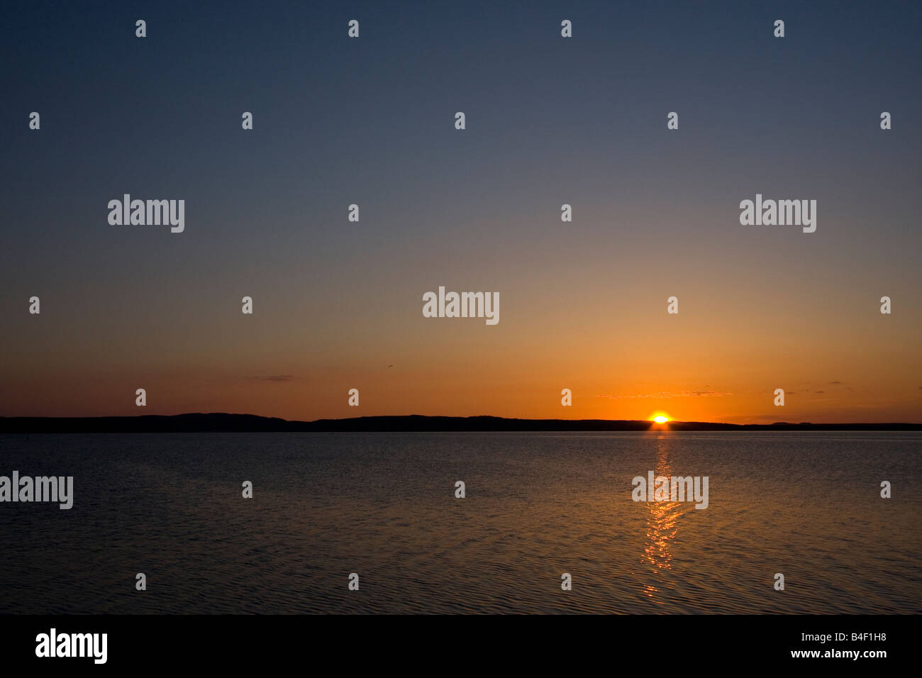Sunset off Bowmore, Islay, Scotland Stock Photo - Alamy