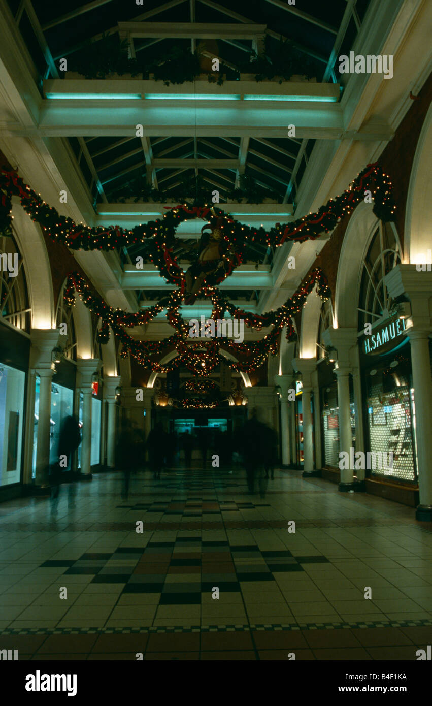 A decorated mall in London Stock Photo - Alamy