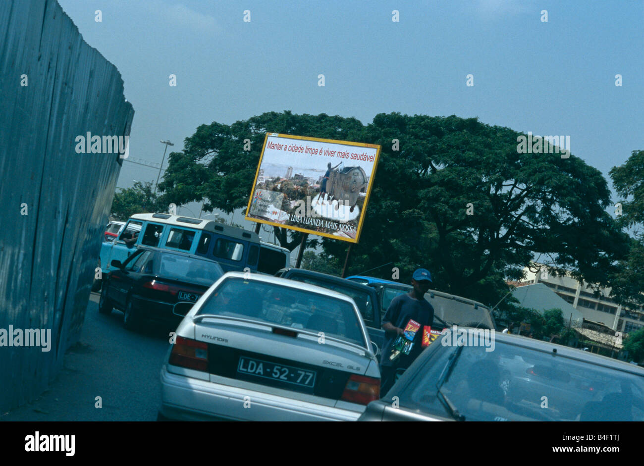 Traffic on a street in Luanda, Angola Stock Photo - Alamy