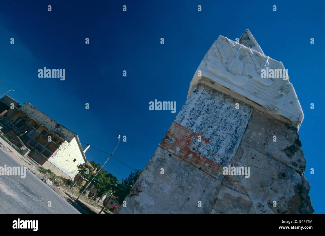 War damage in Angola Stock Photo - Alamy