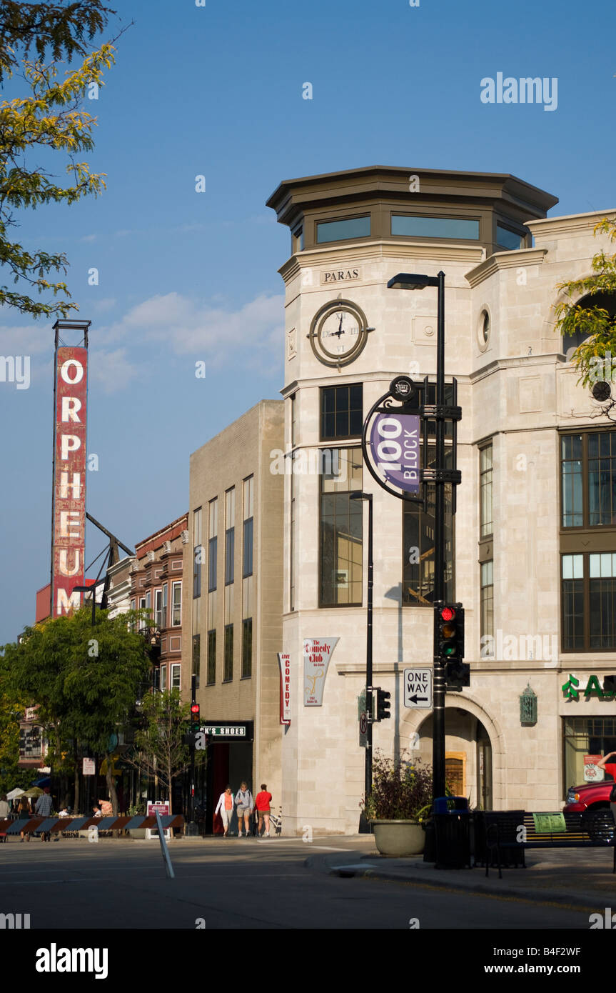 Madison wisconsin state street hi-res stock photography and images - Alamy