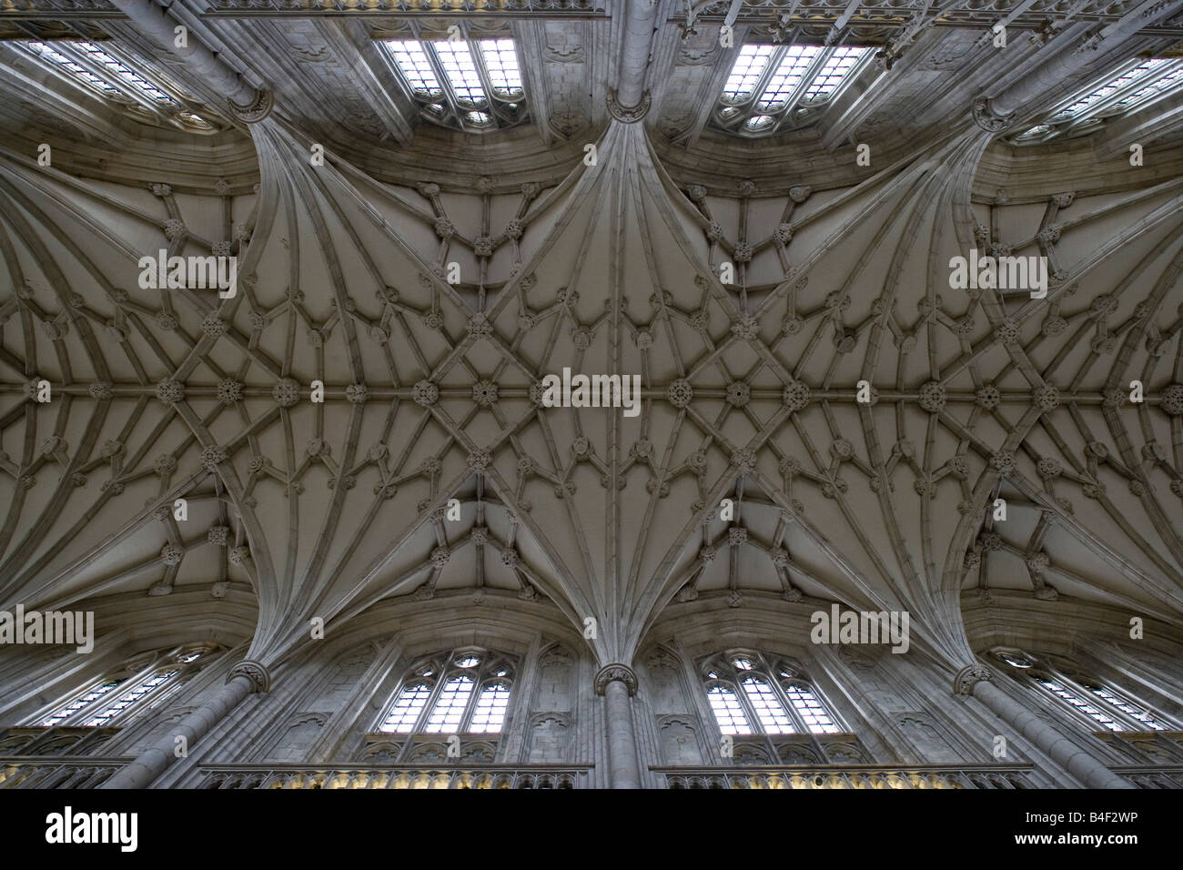 Winchester cathedral from 1079 rebuilt 1107 Old Minster the ...