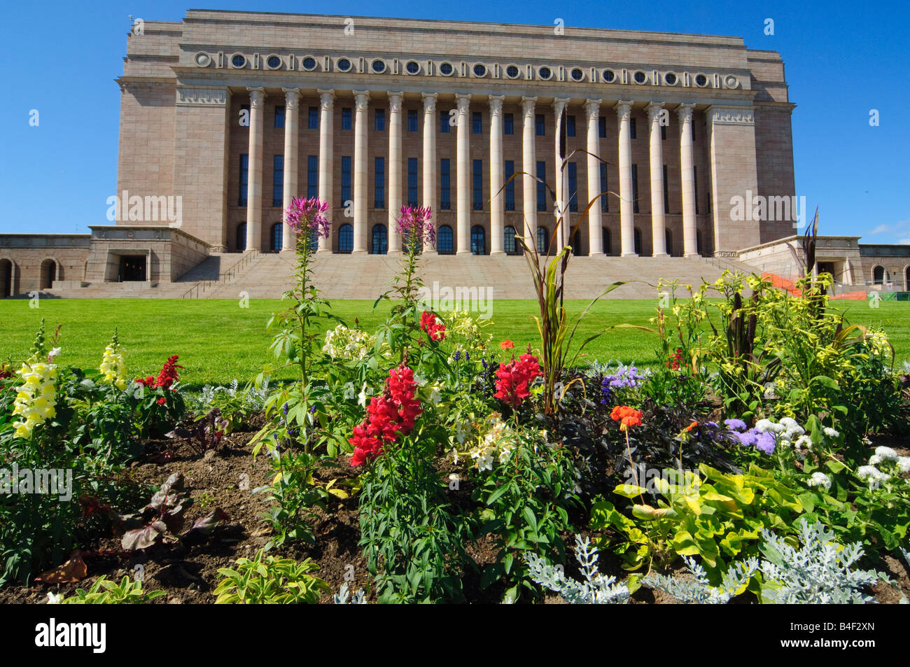 Eduskunta Parliament Helsinki Finland Stock Photo - Alamy