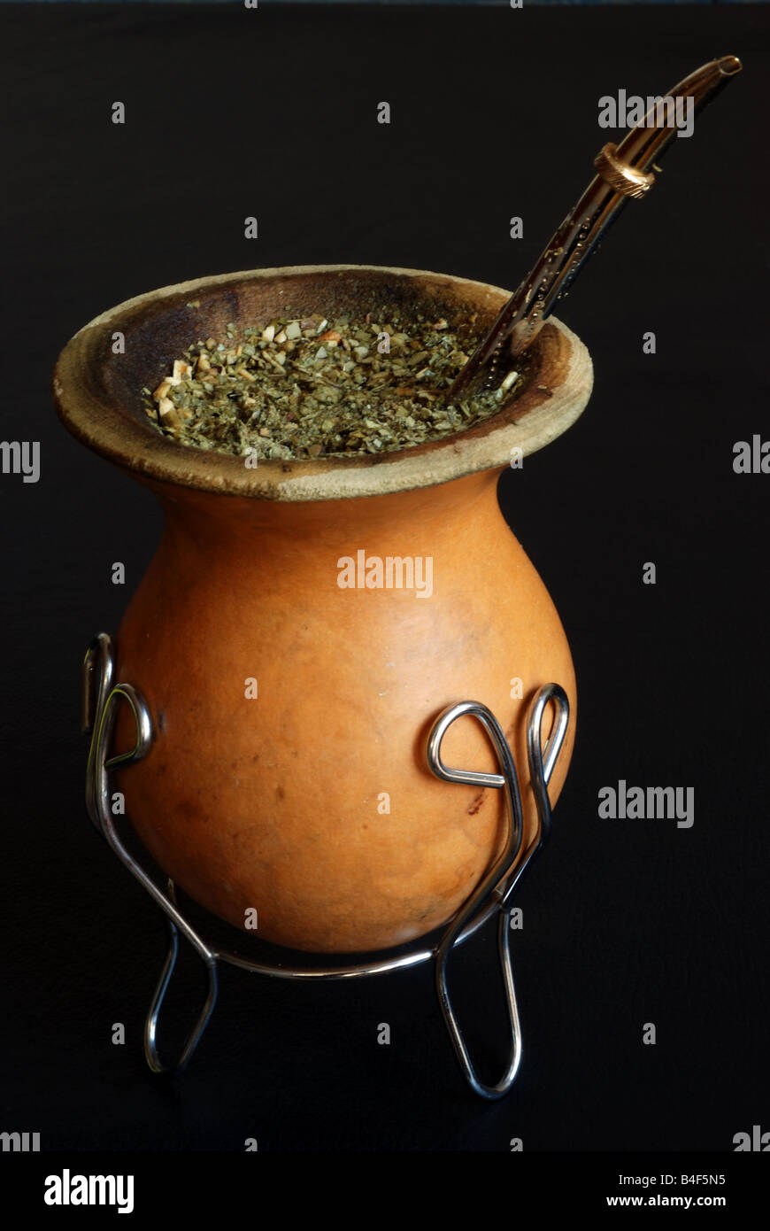 The typical south american beverage 'Mate' Stock Photo - Alamy