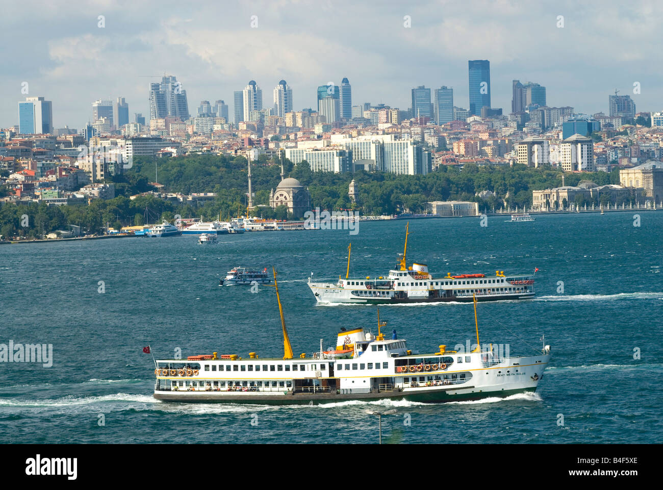 ships on bosphorus Stock Photo - Alamy
