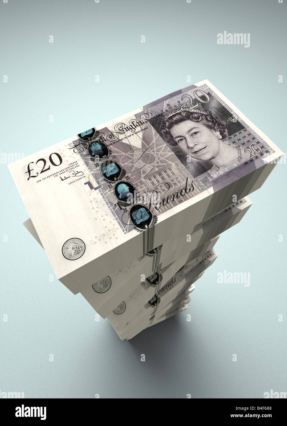 British bank notes hi-res stock photography and images - Alamy