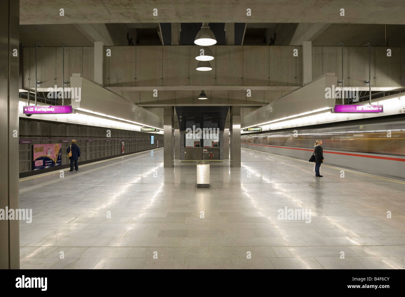 Vienna subway station praterstern hi-res stock photography and images ...