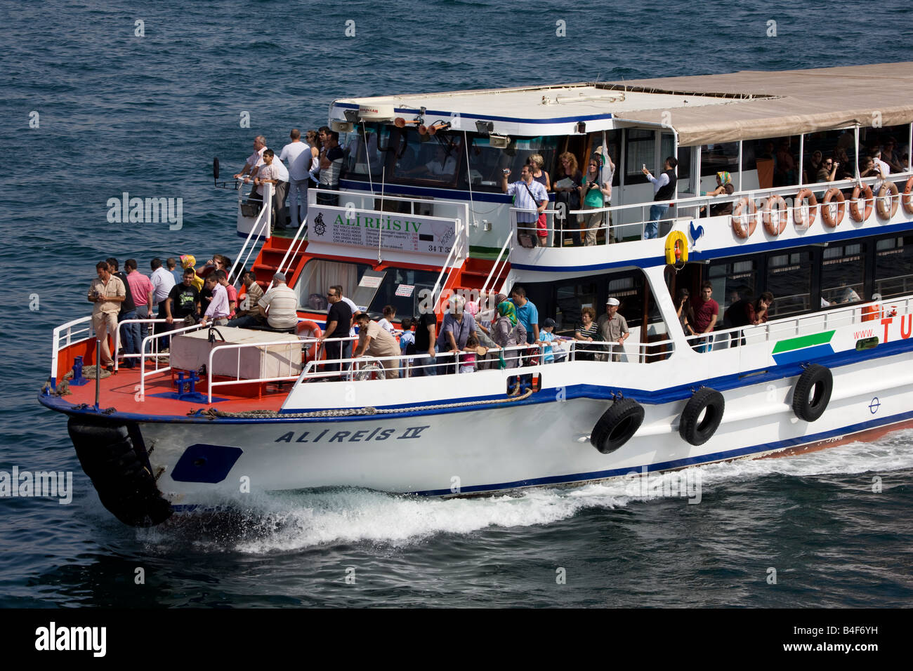 Ferry Boat Istanbul Turkey Stock Photo - Alamy