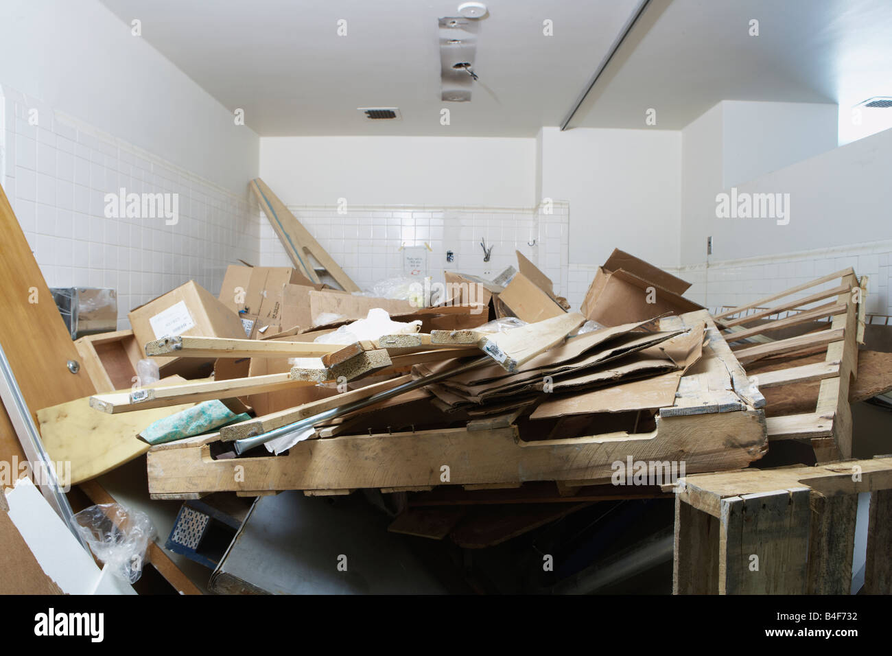 An abandoned hospital wing at the St. Josephs Medical Centre that was ...