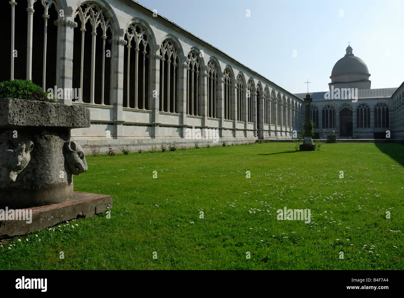 Pisa Italy Camposanto Burial Ground Stock Photo - Alamy