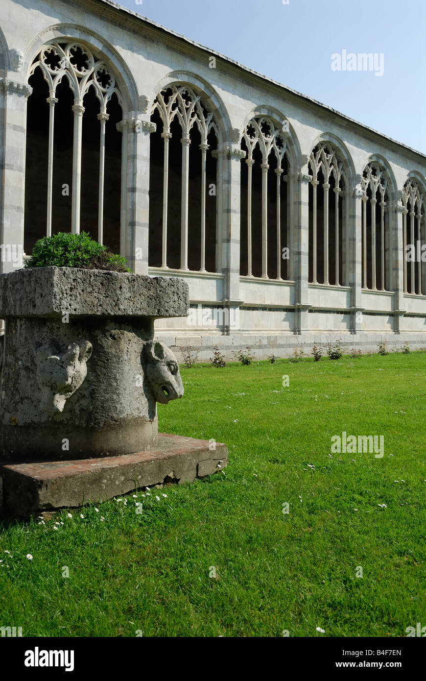 Pisa Italy Camposanto Burial Ground Stock Photo - Alamy